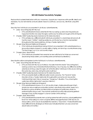 5-2 Project One - IT- 7/28/ 5-2 Activity Scenario You are working as a ...