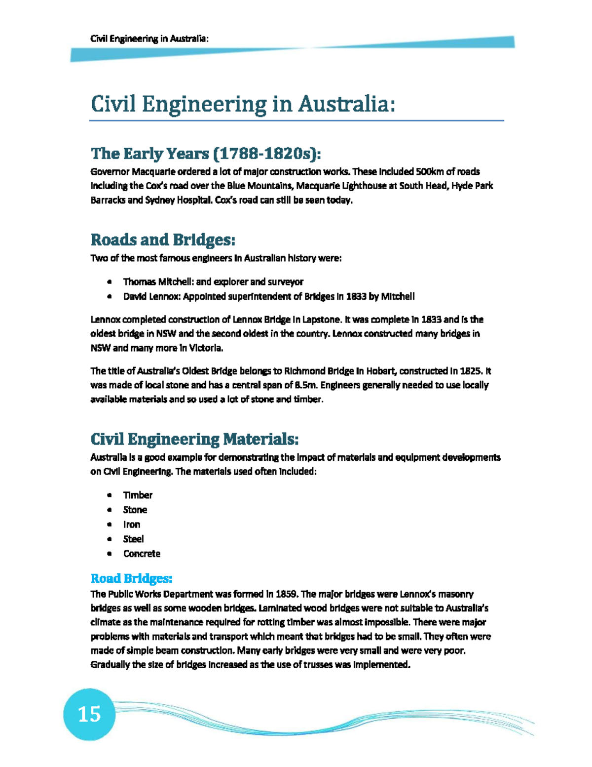 Civil Engineering in australia - Basic Civil Engineering - Studocu
