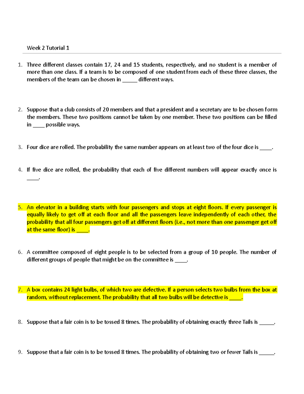 Week 2 Clone Questions for AY2021 to AY2022 - Week 2 Tutorial 1 Three different classes contain ...