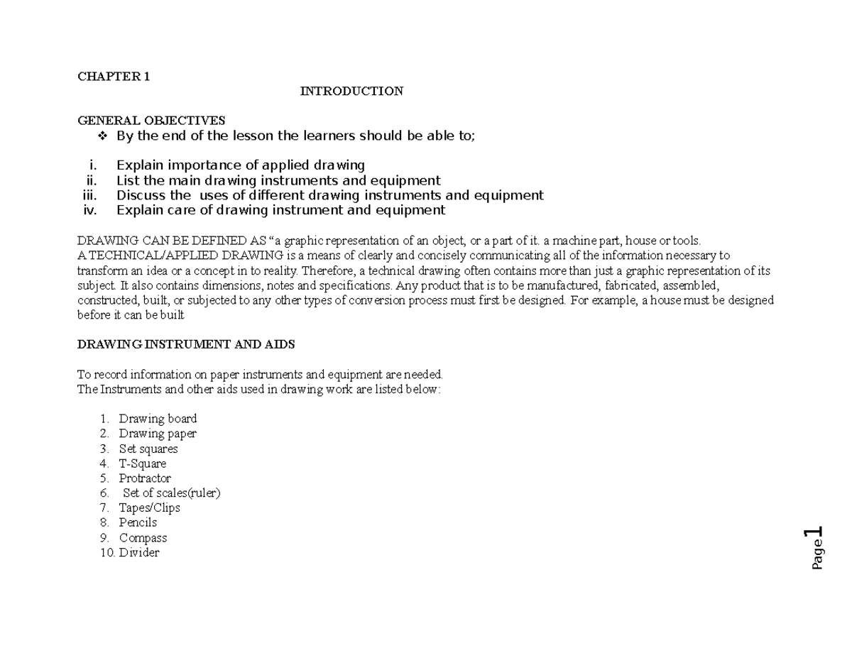 APP NOT - student - CHAPTER 1 INTRODUCTION GENERAL OBJECTIVES By the ...