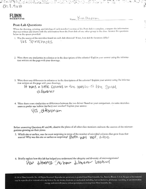 01091157188 - chapter 1 lecture assignment - Microbiology: An Introduction, 13e (Tortora et al ...