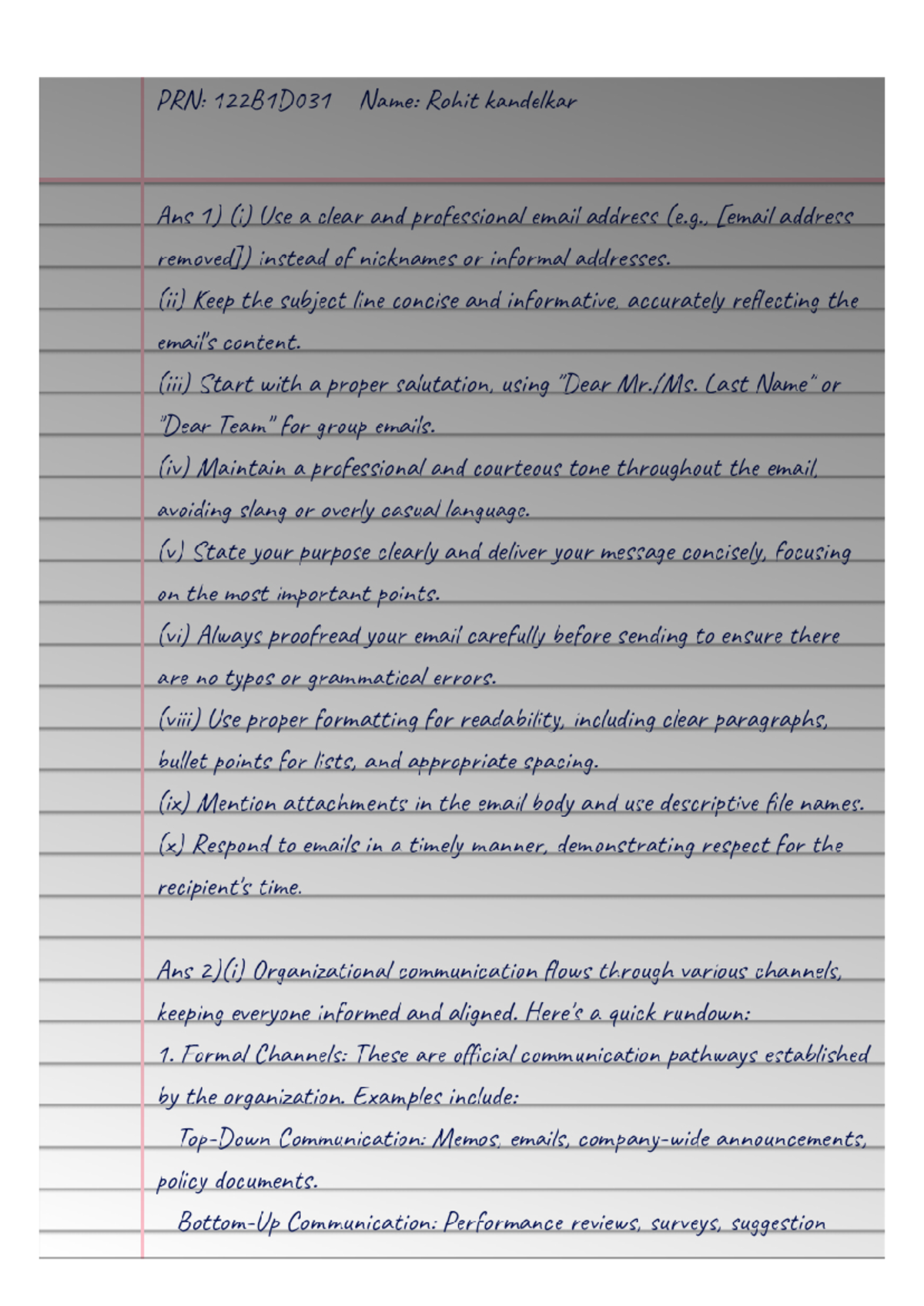 122B1D031 rohitk - Java Programming - Studocu