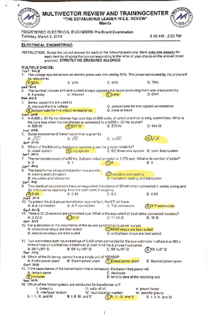 06 - EE (042018 ) OKS - Review materials - Electrical Engineering - Studocu