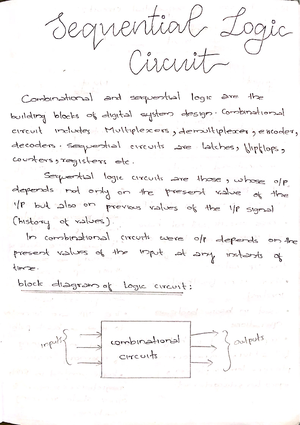 Digital System Design - Capabilities AND Minimization OF Sequential Machines - UNIT-V ...
