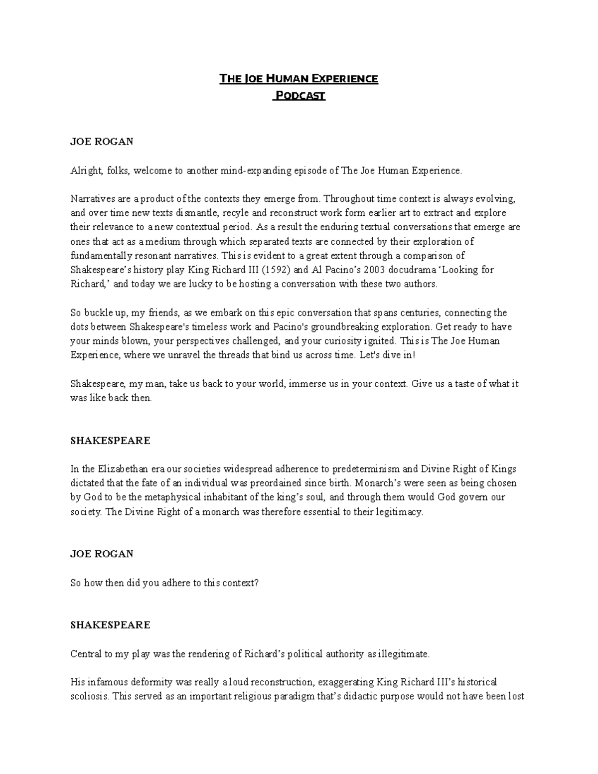 Joe Human Experience Podcast LFRKR3 - The Joe Human Experience Podcast ...