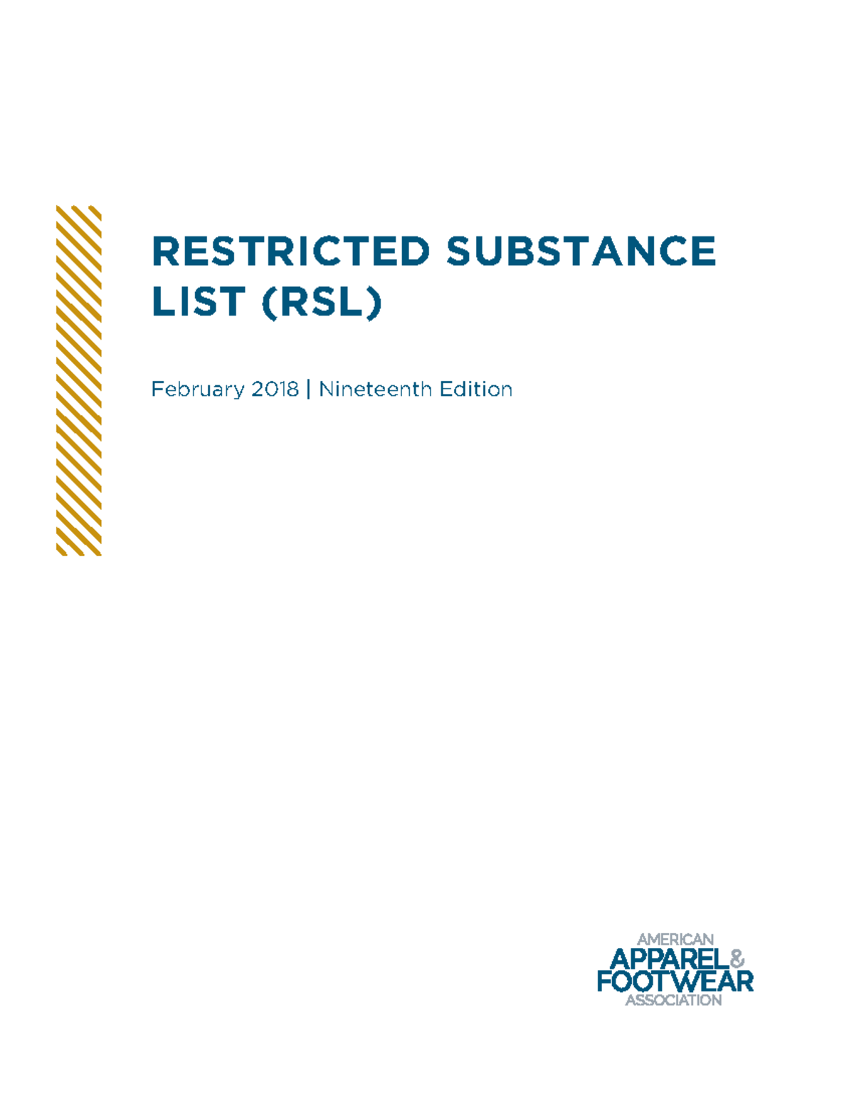 Chemicals management-1-7-1- RSL 19 February 2018 - RESTRICTED SUBSTANCE ...