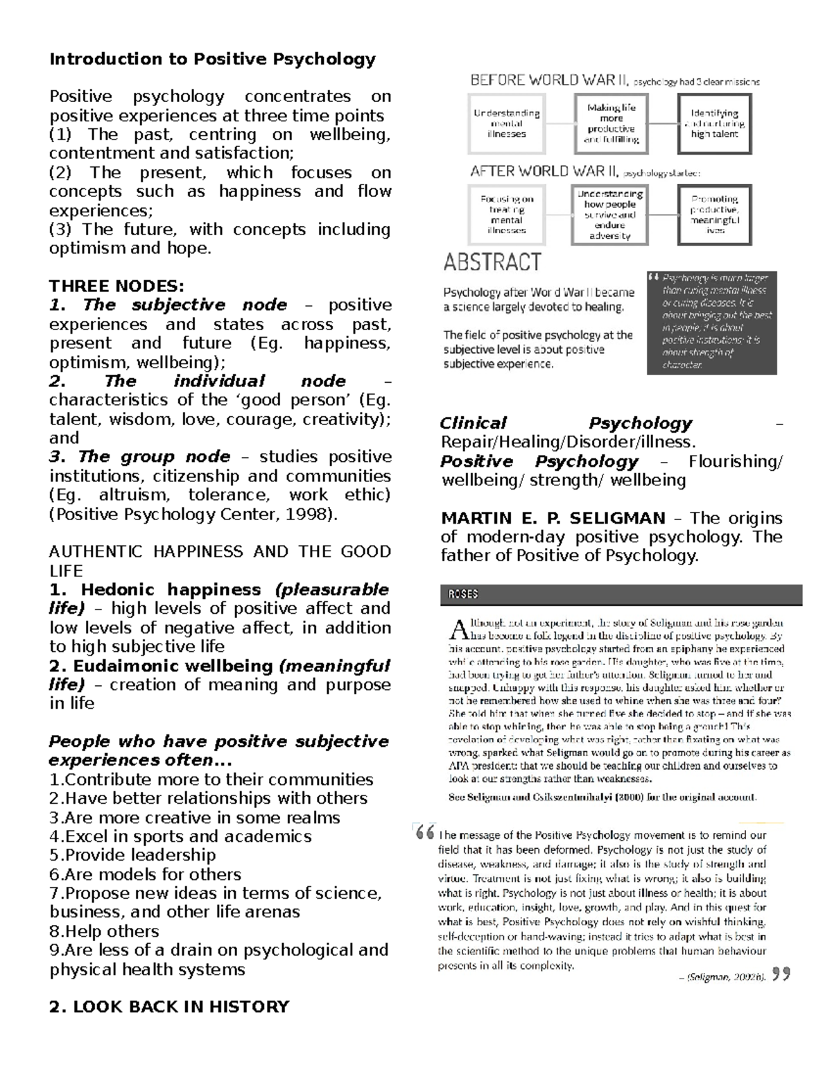 Positive- Psycho-LEC - Hope to help - Introduction to Positive ...