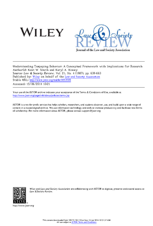 Louis Kaplow The theory of taxation and public eco - See discussions ...