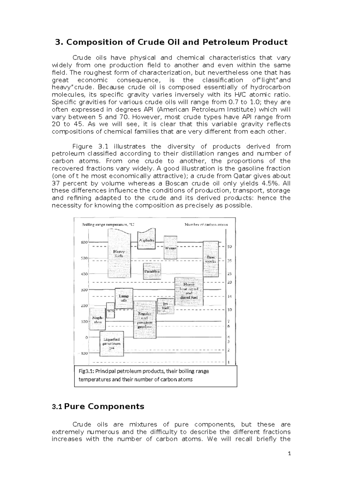 Composition of crude oil and petroleum products - 3. Composition of ...