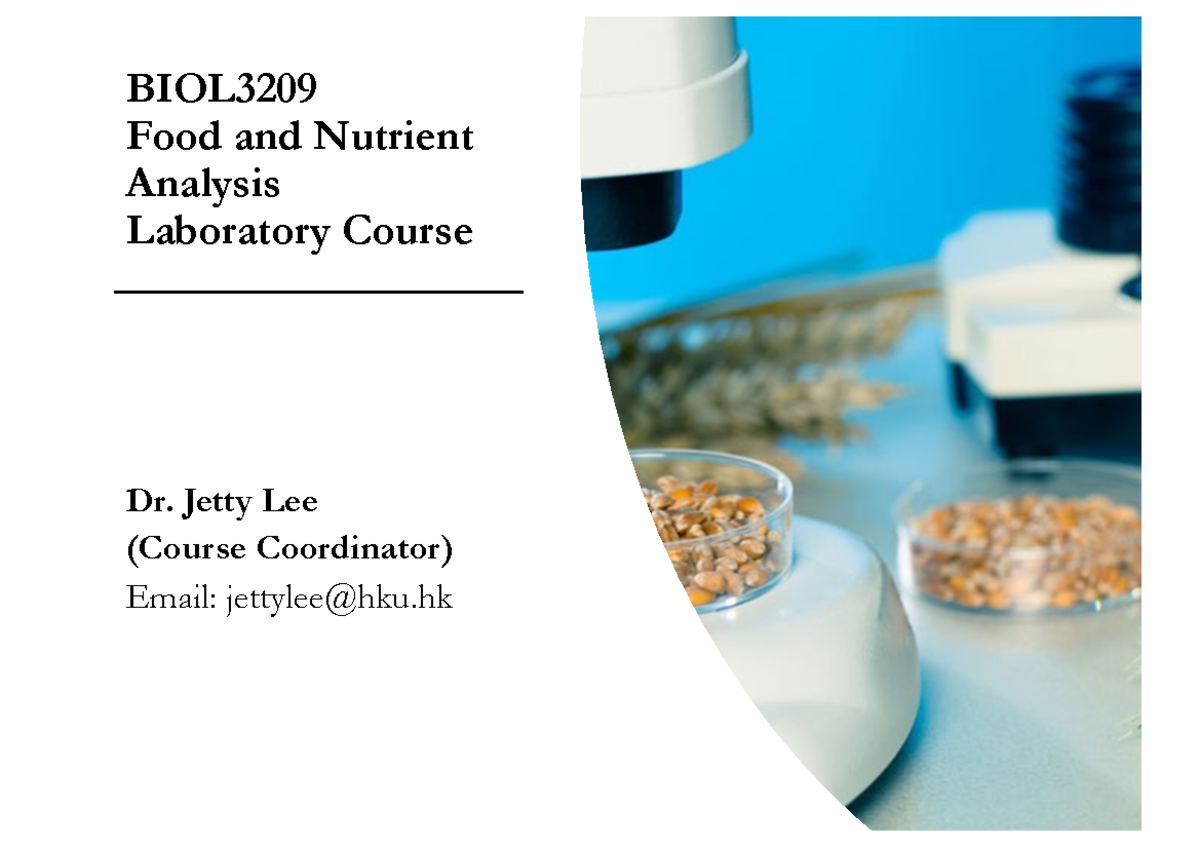 Updated JL 2022 BIOL3209 Analysis L1 - BIOL Food and Nutrient Analysis ...