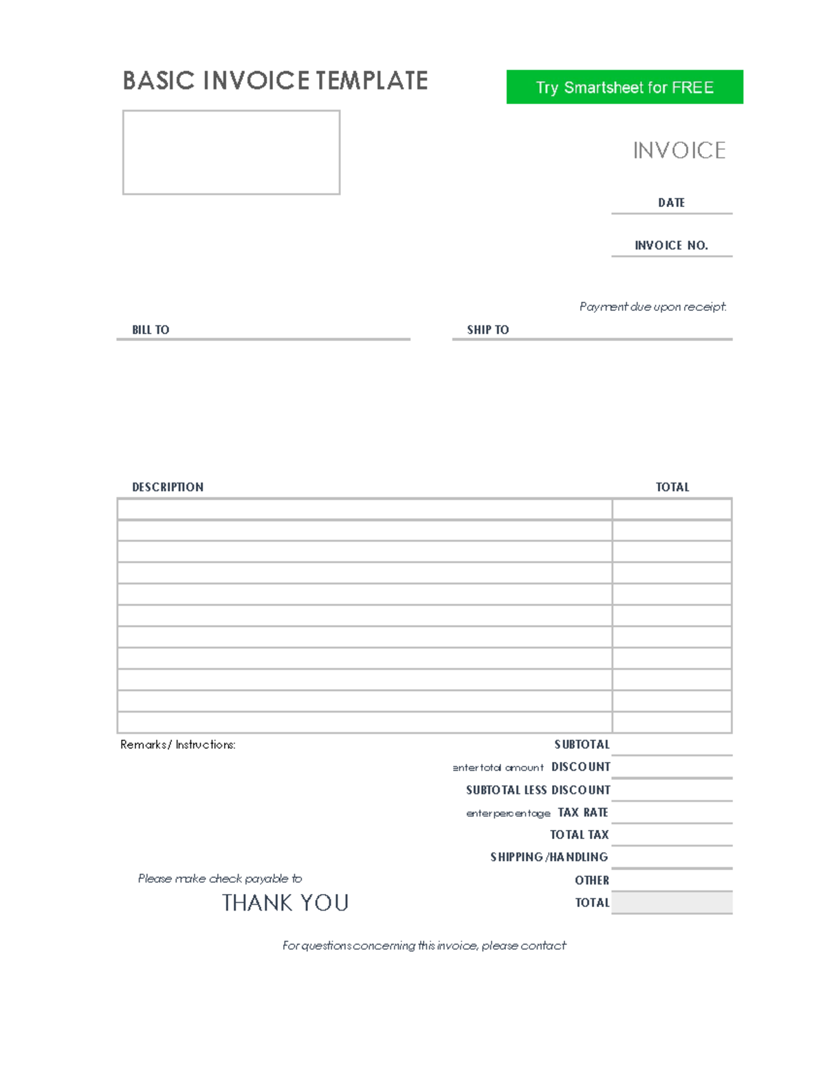 IC-Basic-Invoice-Template-10768 PDF - BASIC INVOICE TEMPLATE DATE ...