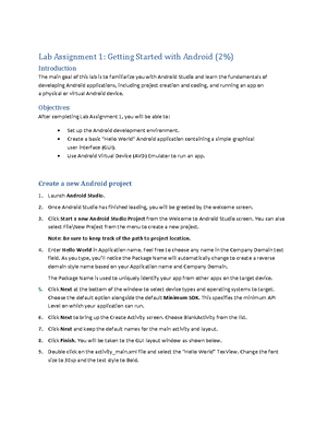 Lab1 - Lab Assignment 1 - COMP 2230- Data Structure, Algorithm Analysis ...