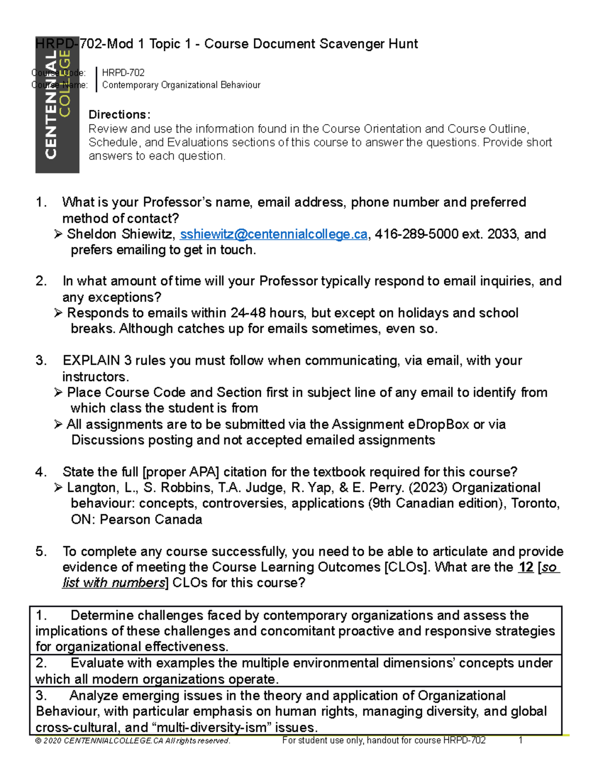 HRPD-702-Mod 1 Topic 1 - Course Document Scavenger Hunt Worksheet Sum ...