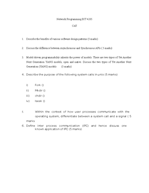 Practical Exercise 1 - information technology - MKU - Studocu