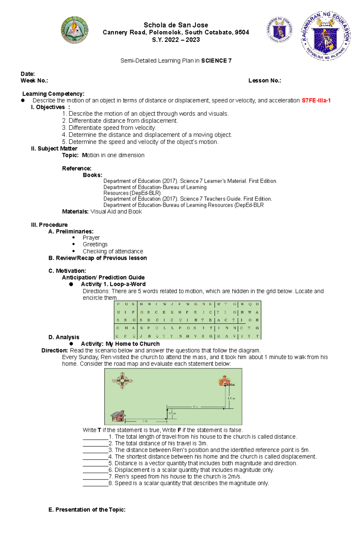 LP Science 7 Q3-2 - dfbdfbd - Schola de San Jose Cannery Road ...