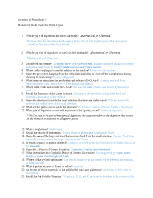 A+P II Module 5 Reflection Assignment - Explain the anatomical concepts associated with the ...