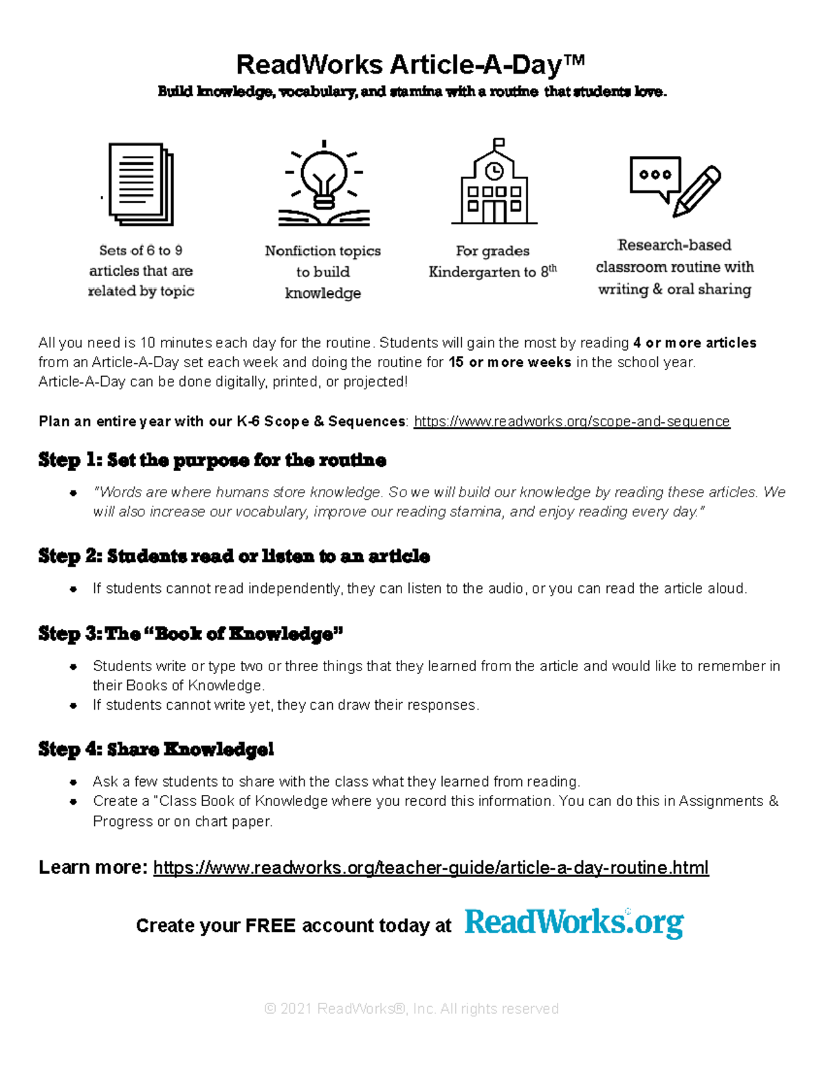 Aad one-pager oct 20 - aad one pager - ReadWorks Article-A-Day™ Build ...