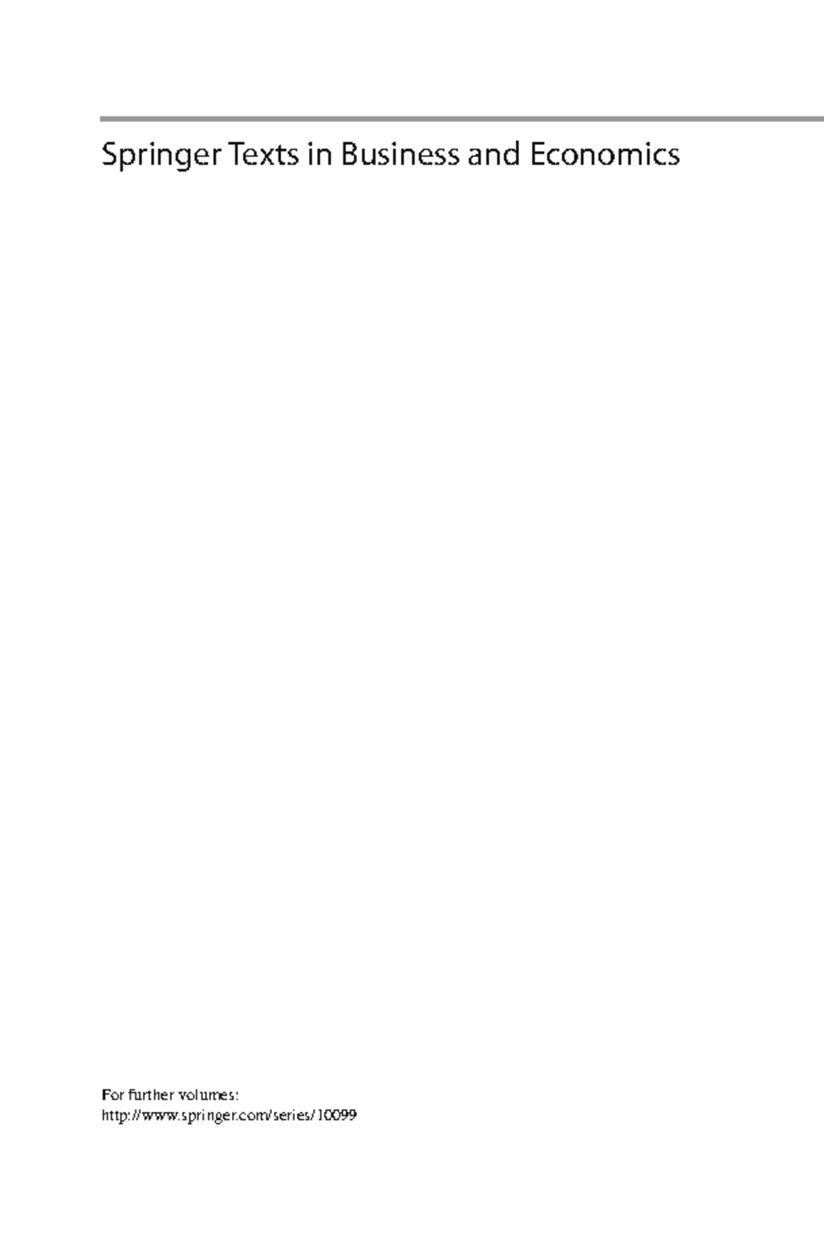 Insurance Economics - Springer Texts in Business and Economics For ...