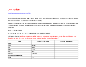 Case Studies - Case study - Case Studies Chapter 11: Building Nursing ...