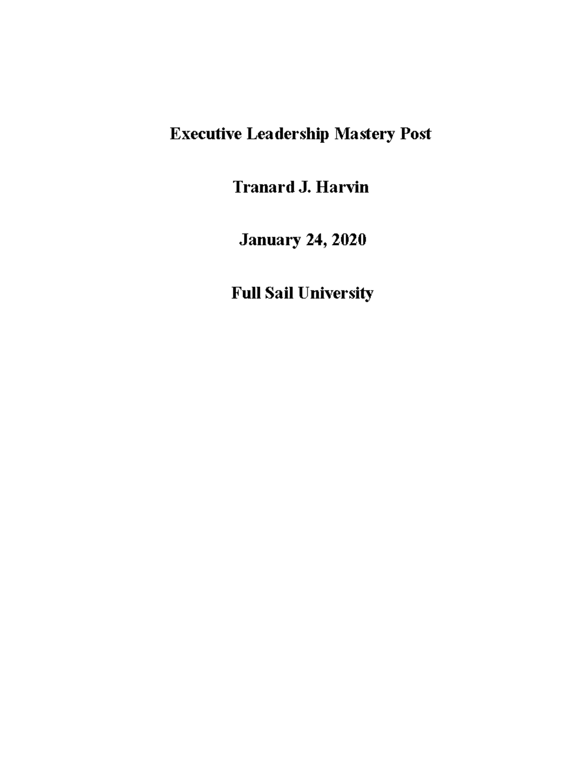 Executive Leadership Mastery Post - Executive Leadership Mastery Post ... Executive Leadership Mastery Post - Executive Leadership Mastery Post ...