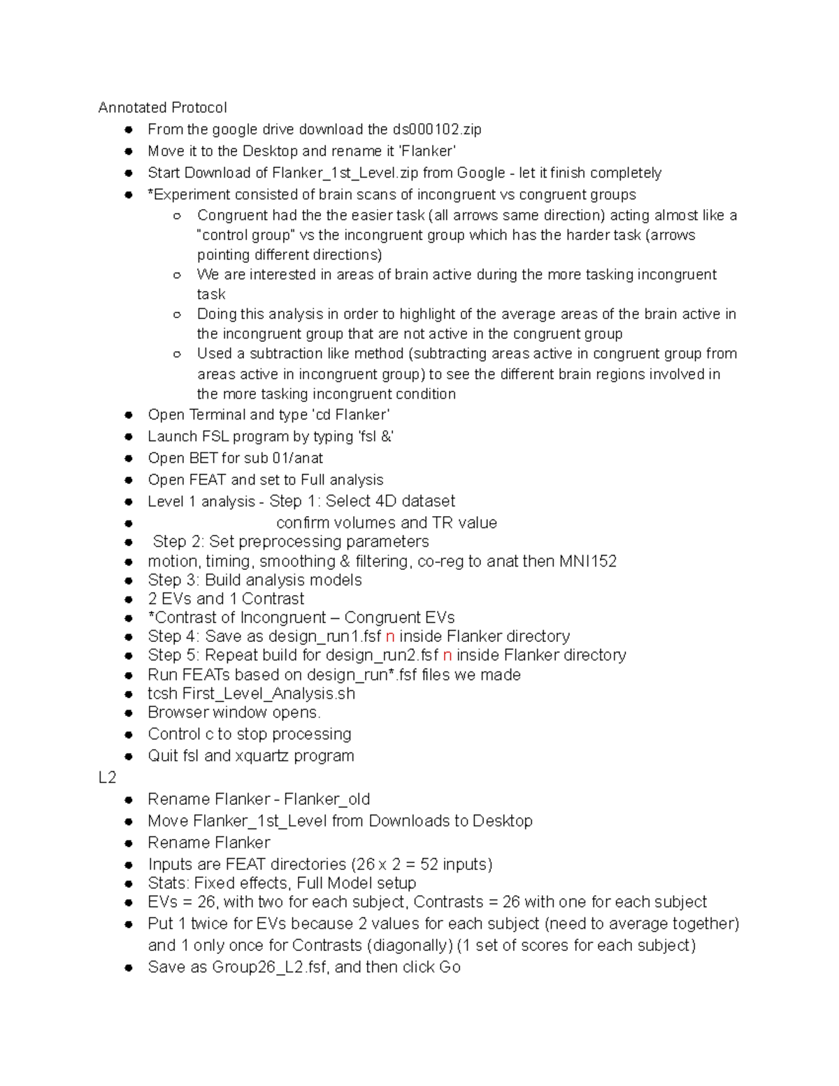 PSYCH430 Annotated Protocol Annotated Protocol From The Google