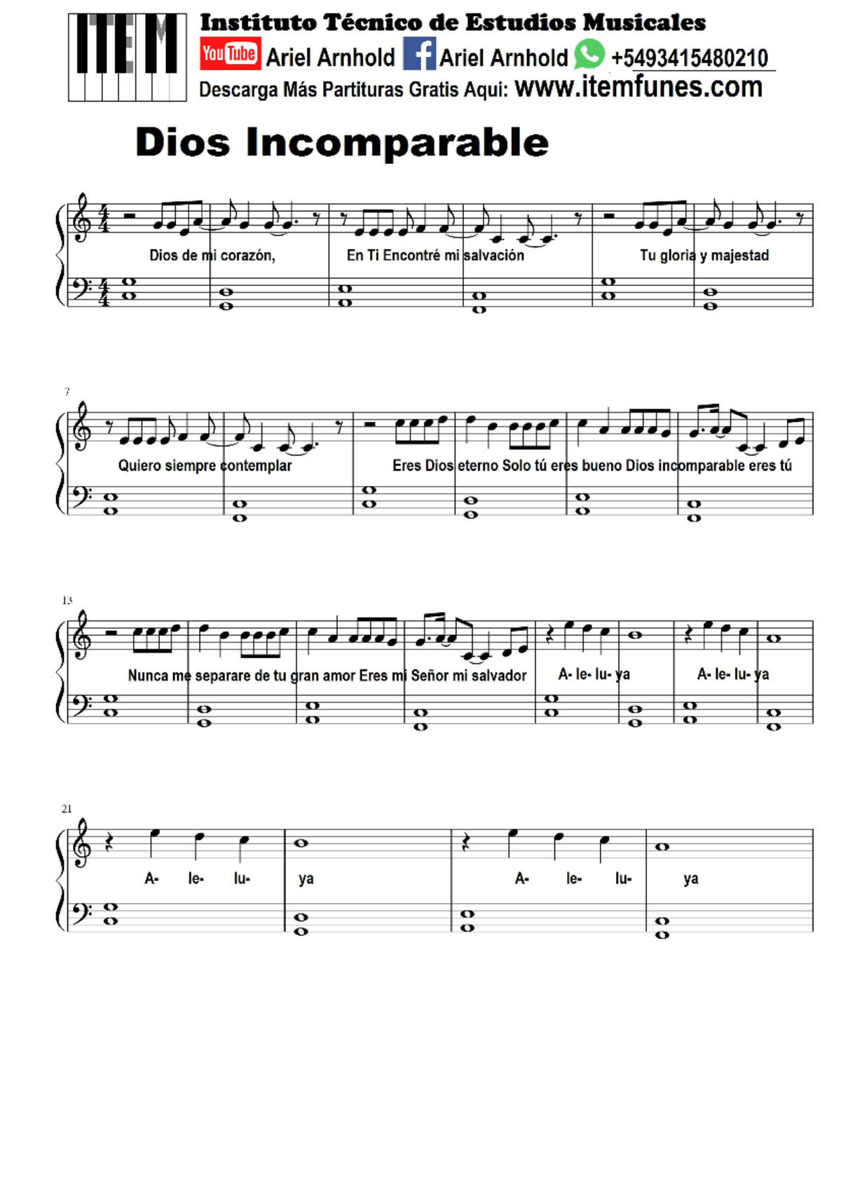 Dios incomparable - Teologia i Pedagogia de la Religió Catòlica - Studocu