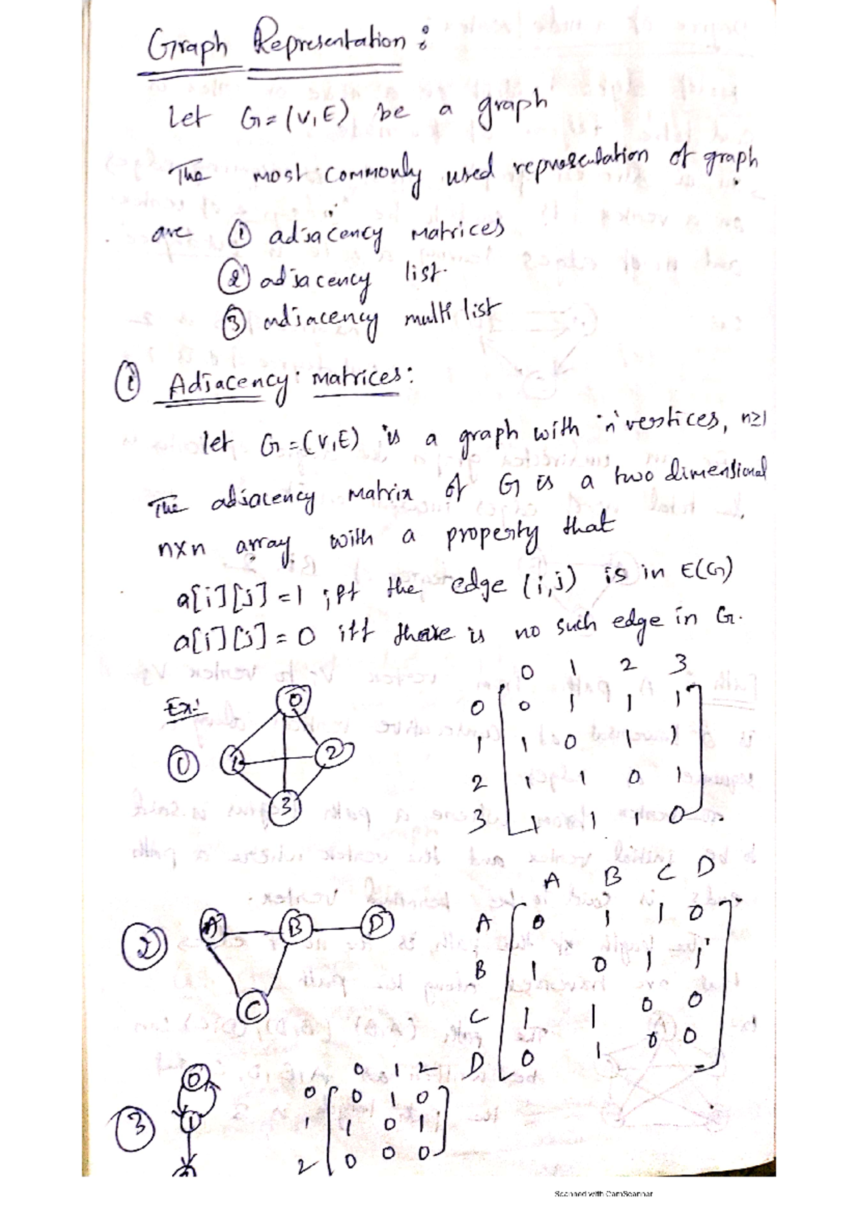 Unit-4 graphs &sorting - Computer Science - Studocu