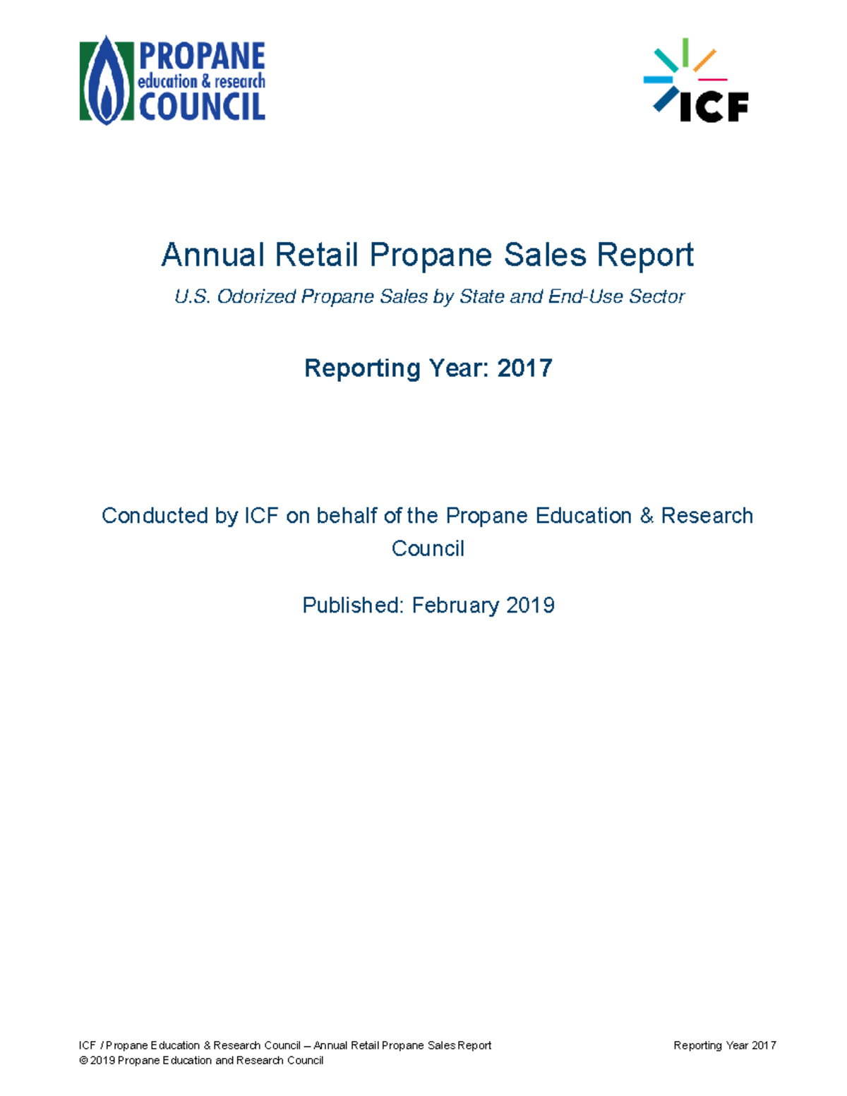 Annual Retail Propane Sales Report - Odorized Propane Sales by State ...