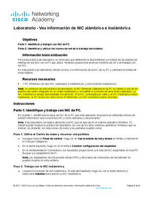 Practica de laboratorio -configuracion basica del router - Pr·ctica de laboratorio 1.5: - Studocu