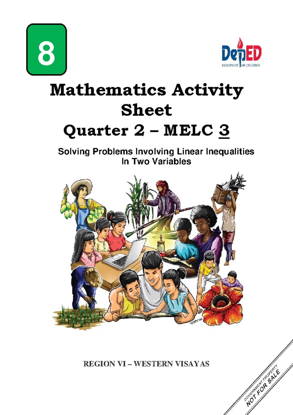 Math 8 Q2 LAS 3 Final - Lesson plan - i Mathematics Activity Sheet Quarter 2 – MELC 3 REGION VI ...