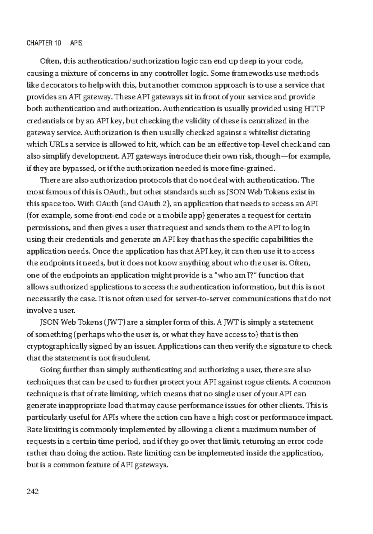 Web development notes (65) - 242 Often, this authentication ...