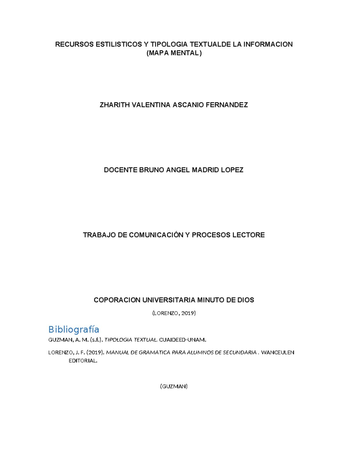 Trabajo Mapas Mentales (1) Valentina Ascanio - RECURSOS ESTILISTICOS Y ... Trabajo Mapas Mentales (1) Valentina Ascanio - RECURSOS ESTILISTICOS Y ...