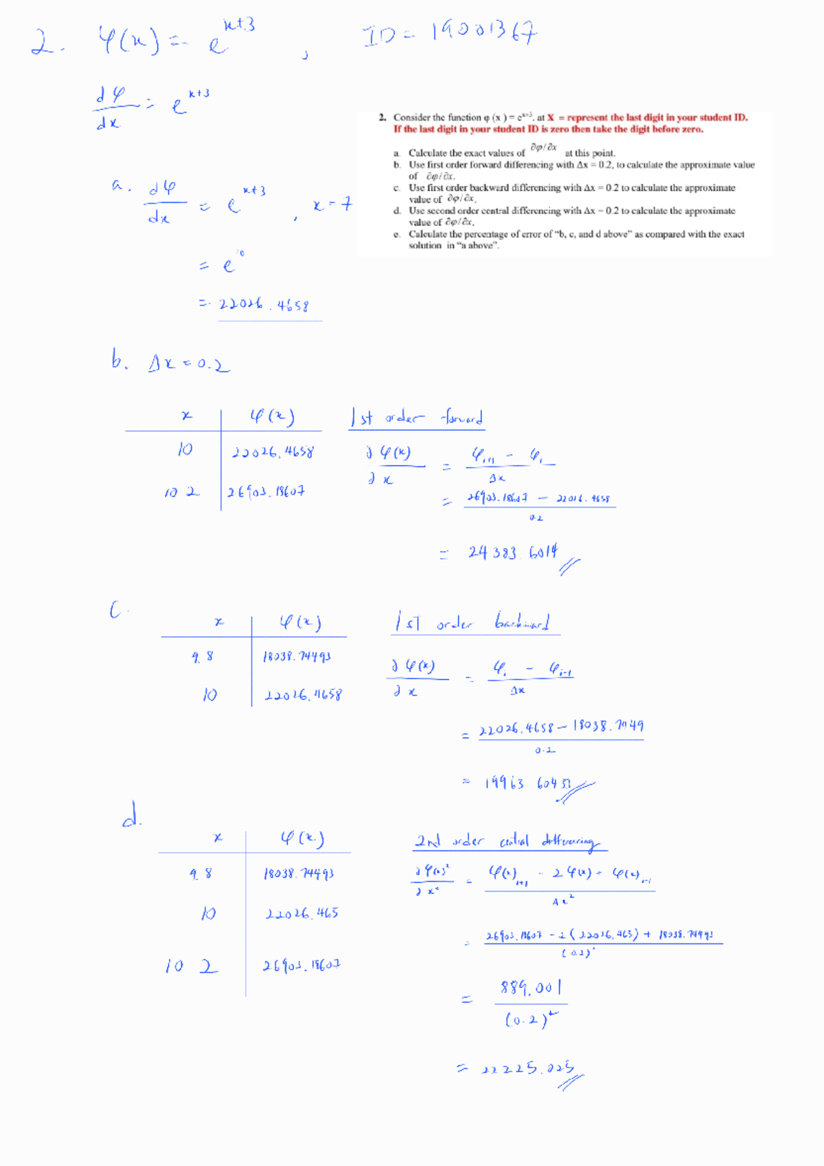 Notes 231007 142719 - nt3 2. 4(x) e 19001367 dy e dx 2. Consider the ...