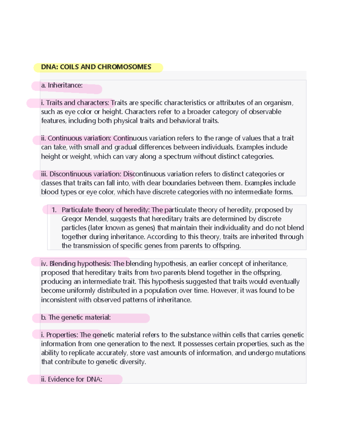 Biol 2040 LO test 1 - Learning Outcomes notes for Test 1 - BIOL 2040 ...