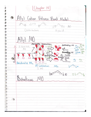 Assignment Notes 1 🌸 - Resonance structures, Energy MOs, Aromaticity ...