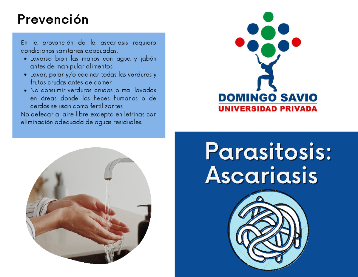 Parásitos intestinales - Parasitosis:Parasitosis: Ascariasis Ascariasis ...