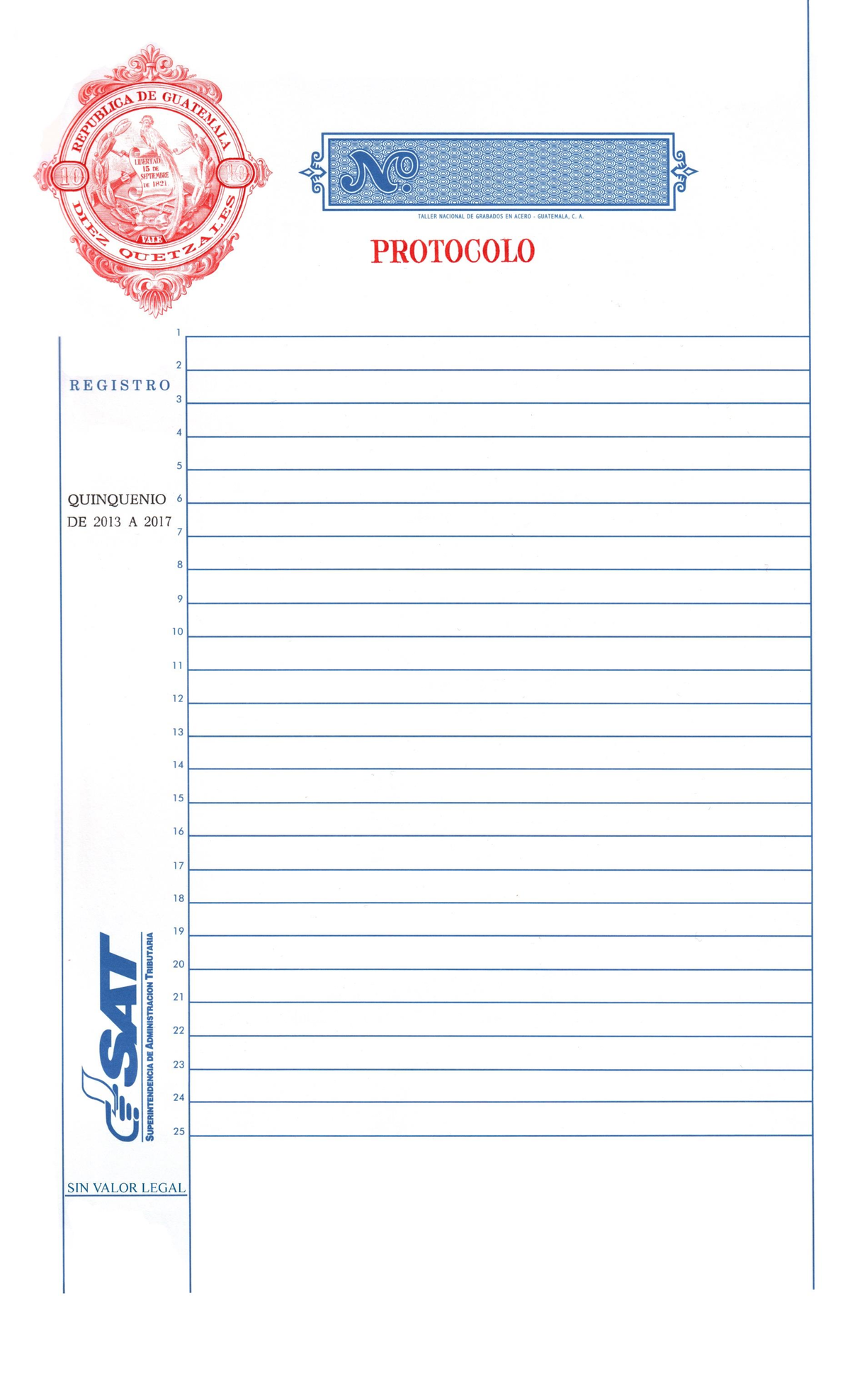 Minuta Papel Protocolo - CUATRO (4). En la ciudad de Guatemala, el quince de febrero del año dos ...