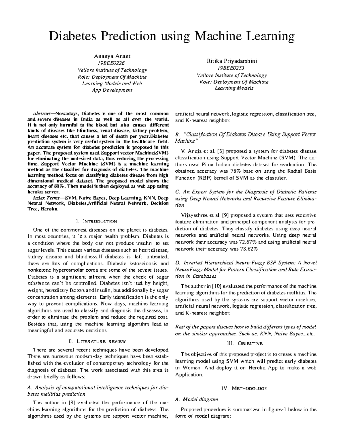 Diabetes Prediction using Machine Learning - It is not only harmful to ...