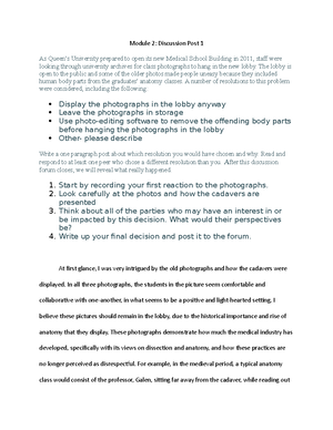 Module 3 Notes - BMED 173 – Module 3 History and Philosophy of ...