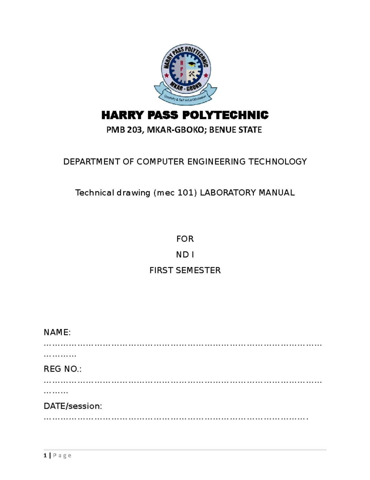 Technical Drawing - it is all about practice in the course - HARRY PASS ...