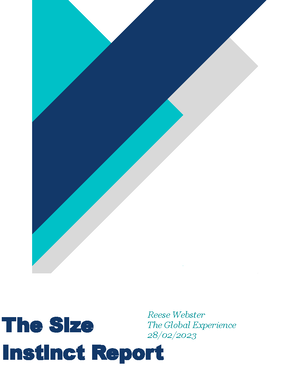 The straightline instinct - Reese Webster Global The straight-line ...
