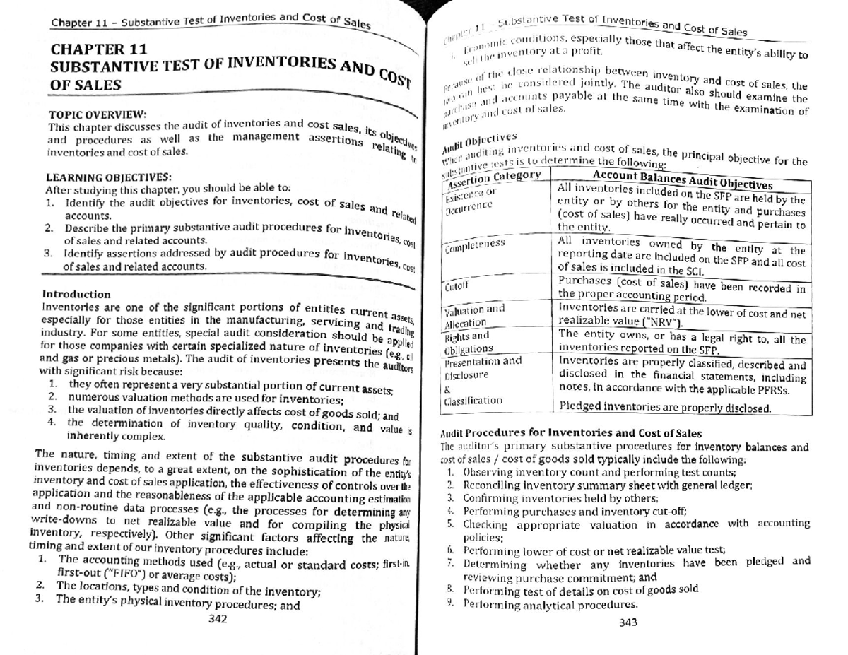 Chapter 11 - Accounting - Studocu