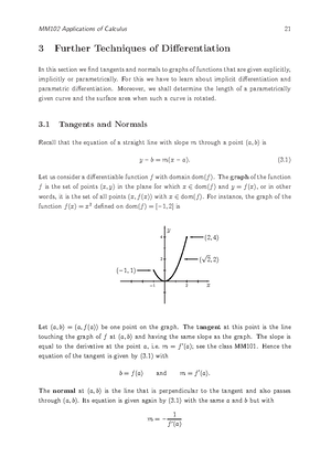 Chpt 2 Volumes of Revolution - MM102 Applications of Calculus 15 2 ...