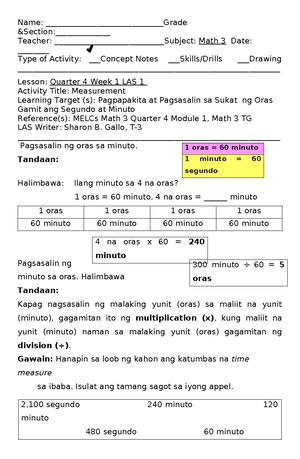Q1 Mathematics 8 Module 1 - Mathematics Quarter 1 – Module 1 : Factors ...