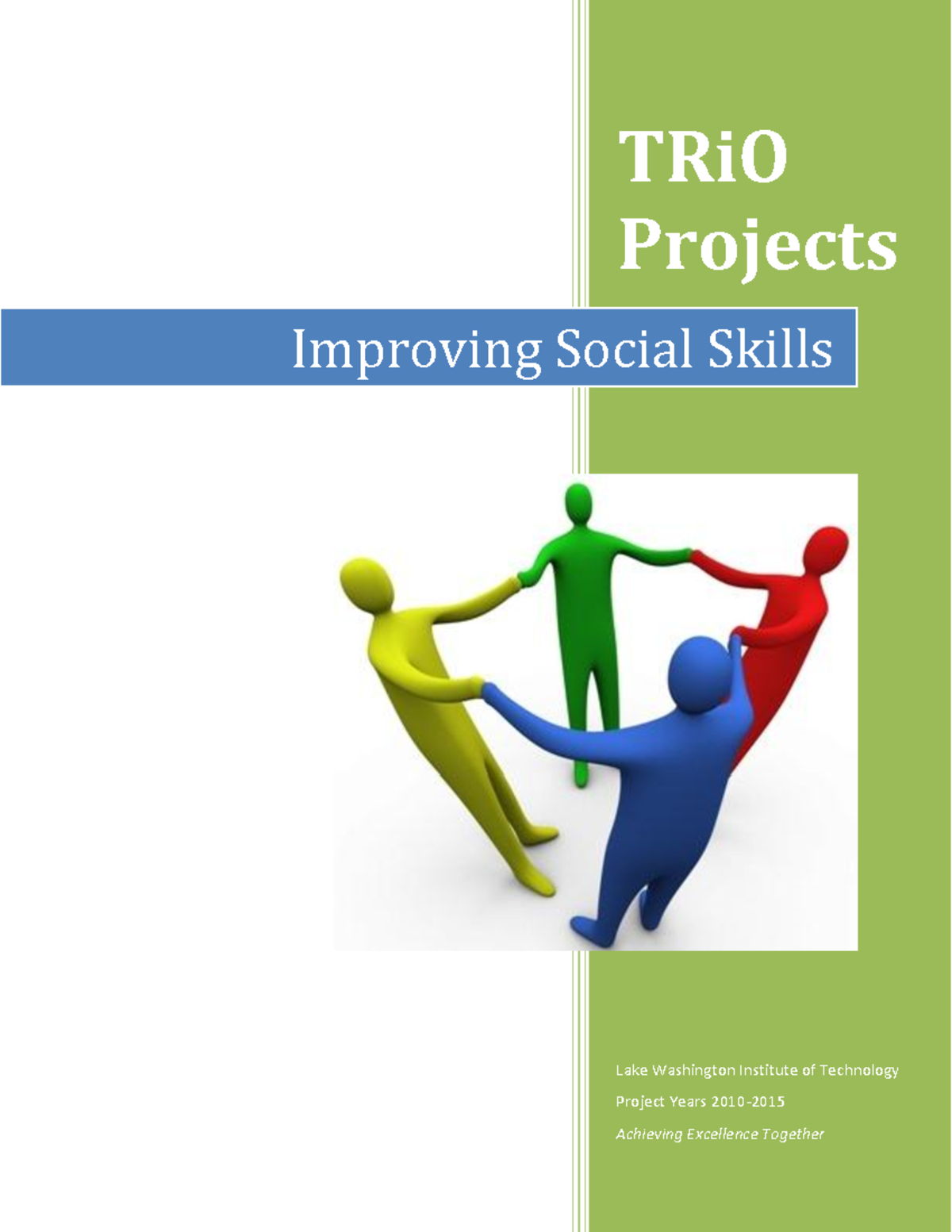 Social Skills Workshop Booklet - TRiO Projects Lake Washington ...