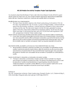 QSO 321 Module One Assignment - Imagine a world where businesses are ...