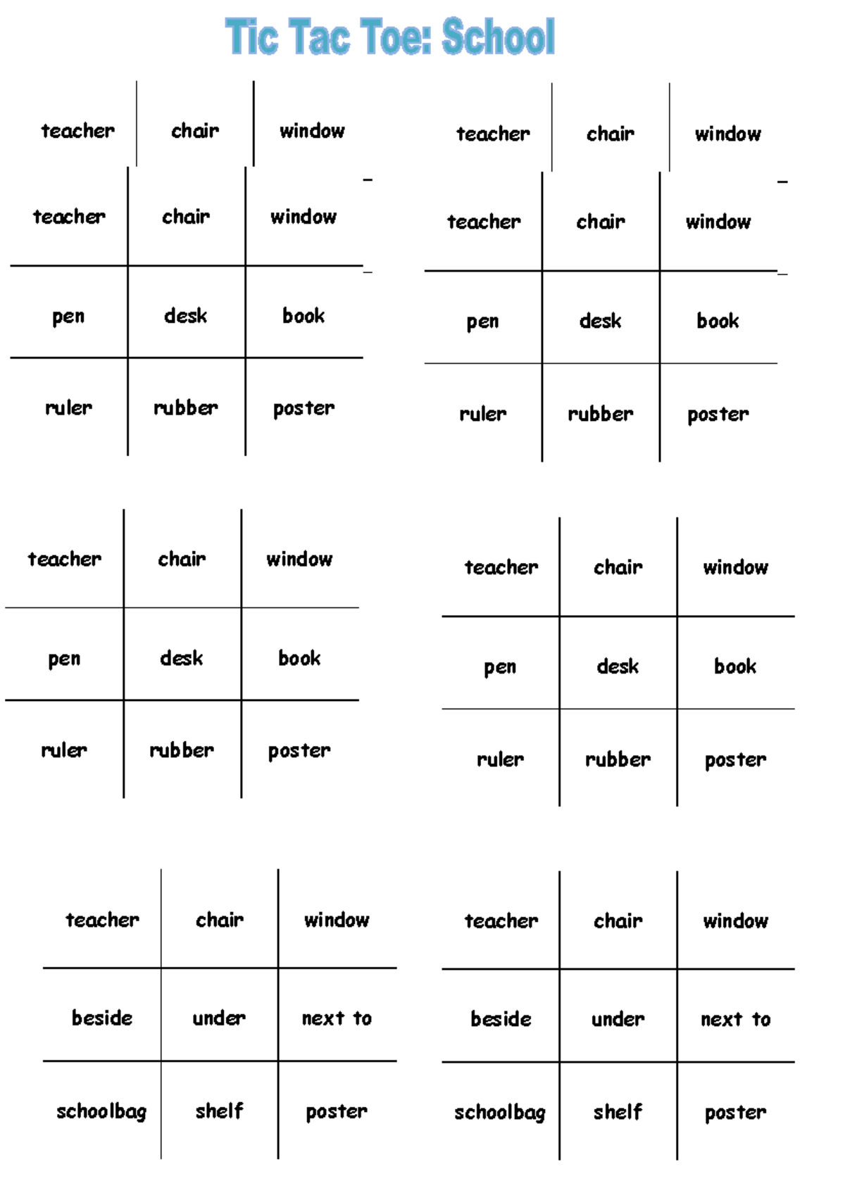 Tic-tac-toe-school-3-versionslevels-fun-activities-games-games ...