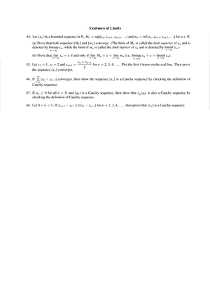 2017 Final - Math 2033 (Mathematical Analysis) Spring 2017 Final Examination – (Duration: 150 ...