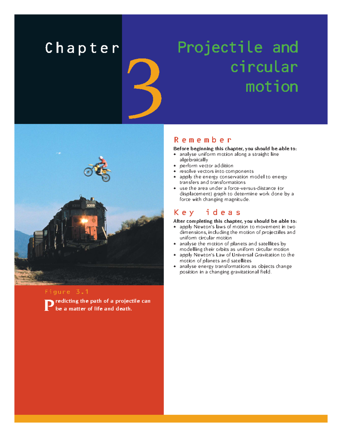 Projectile and circular motion jacaranda - Chapter 3 Projectile and ...