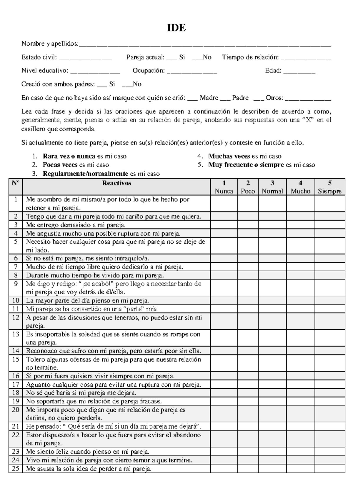 Inventario-de-dependencia-emocional-ide compress - IDE Nombre y - Studocu